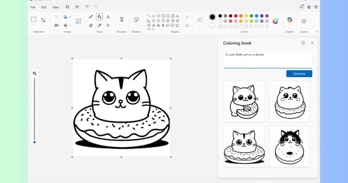 Microsoft Paint usa IA para una función que realmente no necesitamos ...