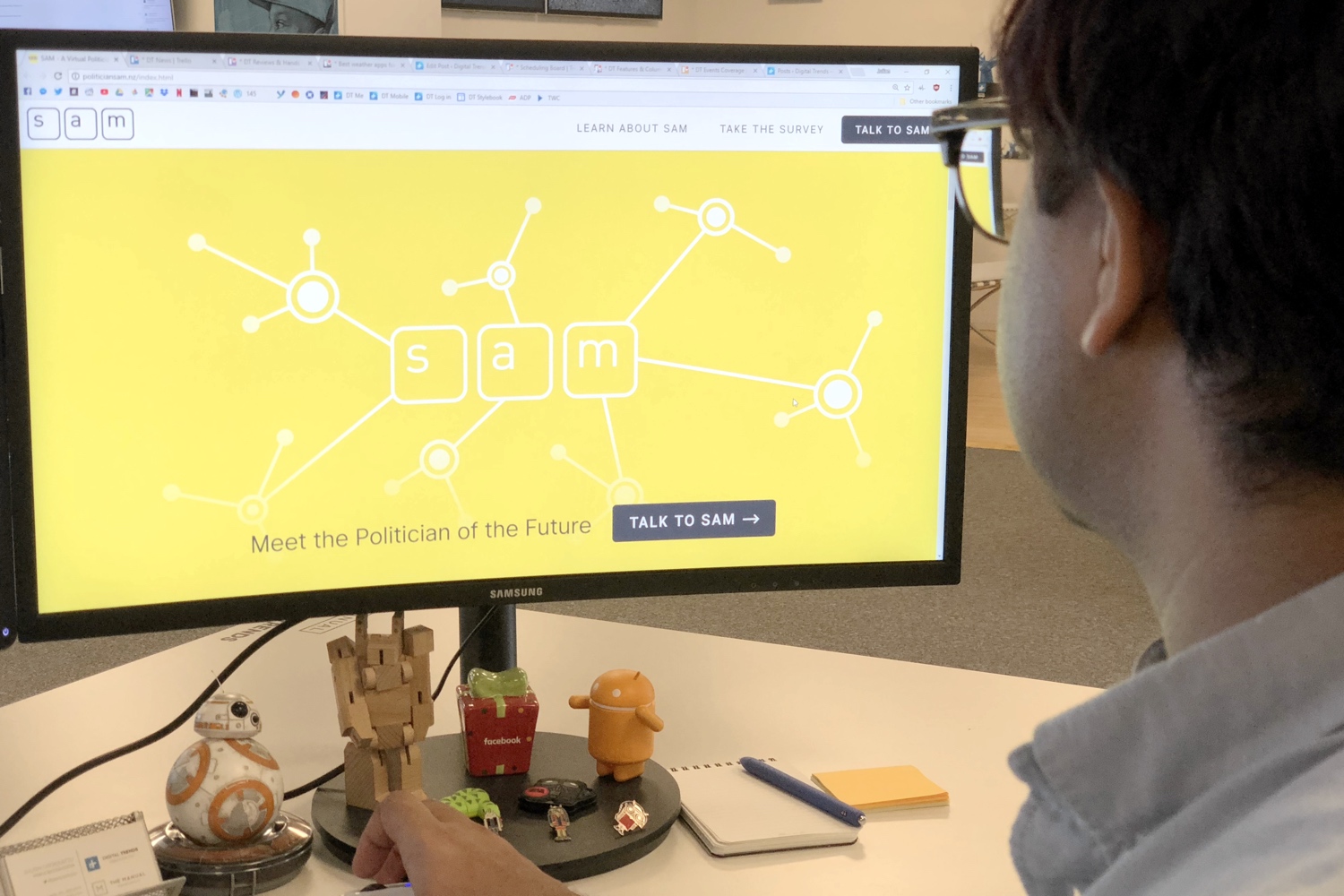 Conoce a SAM, el político más imparcial con inteligencia artificial ...