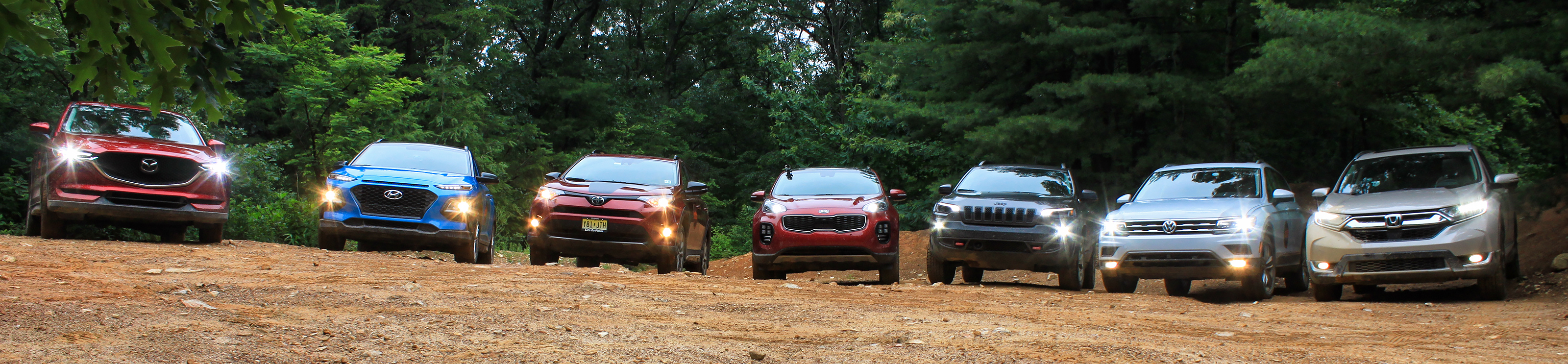 Siete crossovers enfrentaron una extrema prueba off-road | Digital ...