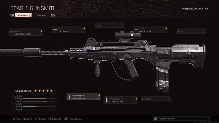 Las mejores configuraciones para el FFAR 1 en Call of Duty: Warzone ...