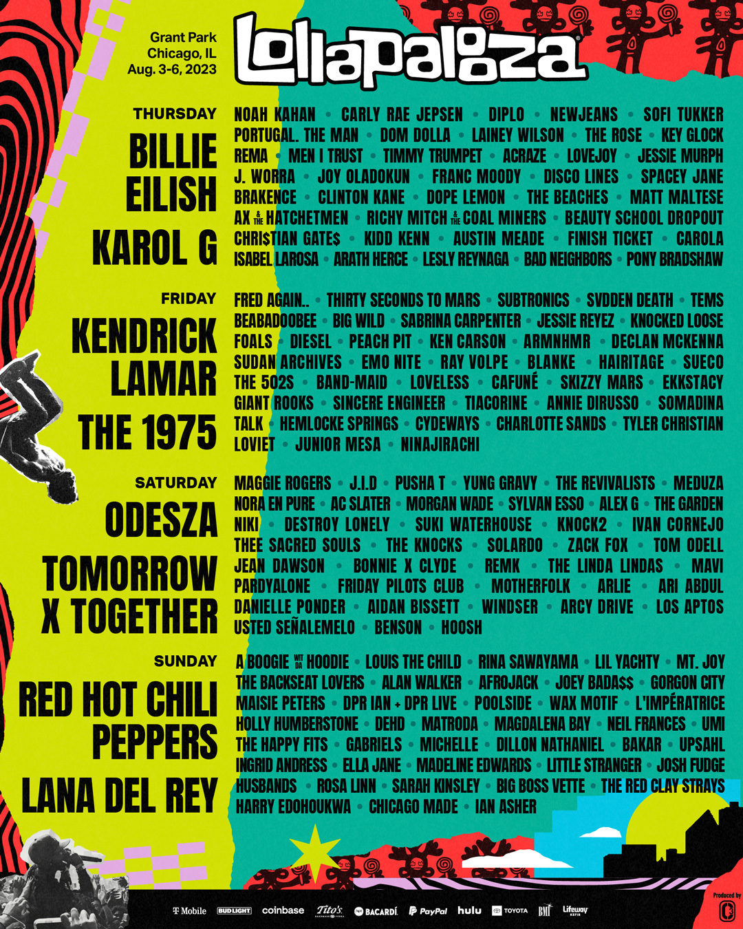 Cómo y dónde ver Lollapalooza 2023 en vivo | Digital Trends Español